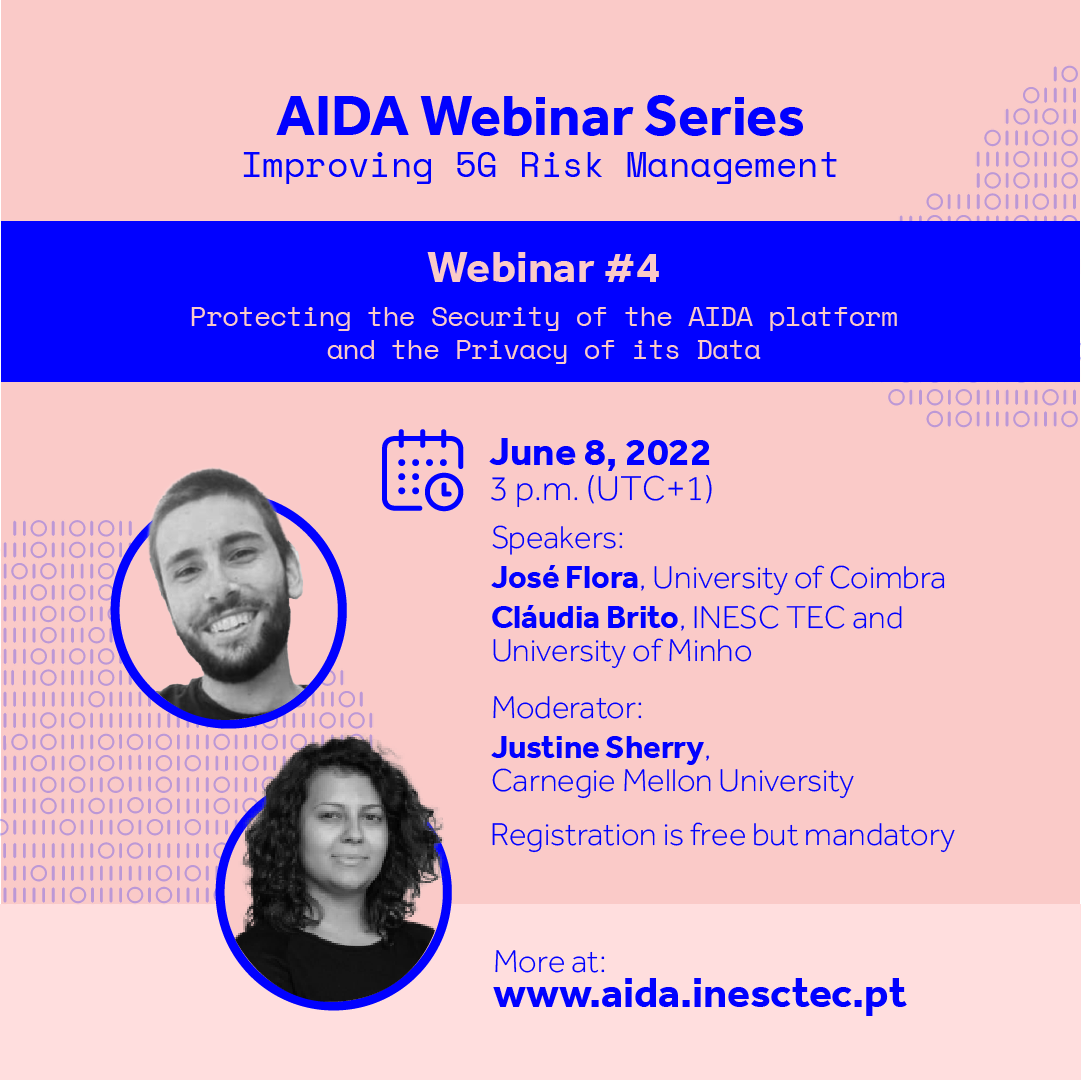 Webinar #4 – AIDA Webinar Series I “Protecting the Security of the AIDA ...